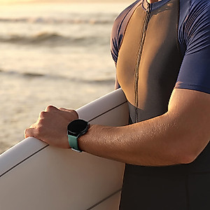 DaQin 10 Pack Bands Compatible with Samsung Galaxy Watch 7/6/5/4 40mm 44mm/Watch 6 Classic 43mm 47mm/Watch 5 Pro 45mm/Watch 4 Classic/Active 2 Band, 20mm Soft Silicone Sport Strap Wristbands Women Men