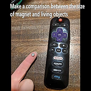 60pcs Small Magnets,Round Refrigerator Magnets, Small Cylinder Fridge Magnets, Office Magnets, Whiteboard Magnets, Durable Little Miniature Tiny Mini Magnets for Crafts