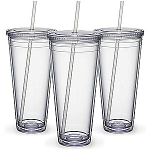 Maars® Insulated Travel Tumblers 32 oz. | Double Wall Acrylic | 3 Pack