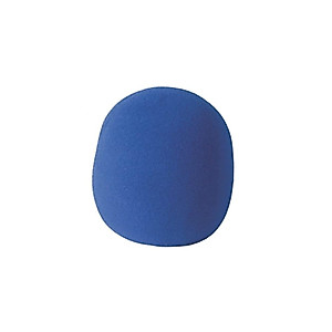 On-Stage Foam Ball-Type Microphone Windscreen, Blue
