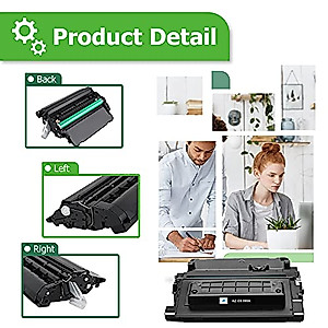 Aztech Compatible Toner Cartridge Replacement for HP 90A CE390A Toner Enterprise 600 M602 M601 M4555 M602dn M602n M602x M603dn M603n M4555f M4555h Printer (Black, 2-Pack)