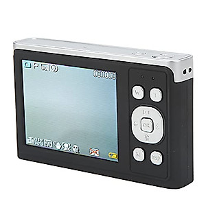 4K Digital Camera,2.88in IPS HD Mirrorless Camera,AF Autofocus 16X Digital Zoom 50MP Video Camera,Photography Camera with LED Fill Light,Macro Shooting (Black)