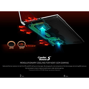 MSI Sword Thin Bezel 15.6" Core i7-11800H 144Hz Full HD IPS-Level Gaming Laptop NVIDIA GeForce RTX 3050Ti Max Performance Wi-Fi 6 White - w/HDMI Cable (8GB Memory, 512GB PCIe SSD)