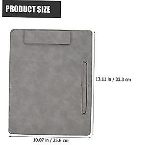 MAGICLULU Folder Board Metal Pencil Business Supplies Office Stuff Document Open House Flags for Real Estate Agents Stationery Document Holder Exam Paper Base Office Document Clip Clipboards