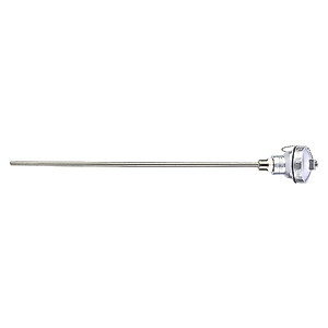 RTD Temperature Sensor, RTD PT100 Temperature Sensor Probe 1/2" NPT Thread Thermocouple Terminal Head,Simple and Easy to Install(400mm/15.7)