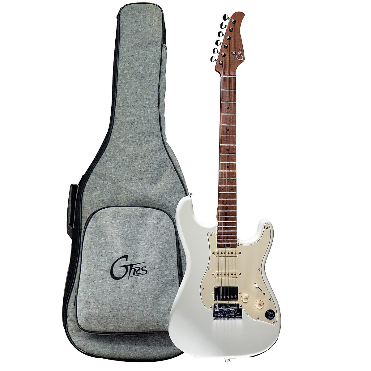 GTRS S801 Intelligent Guitar Vintage White Next Generation Smart Guitar with All in One GTRS Intelligent Process System, GTRS APP