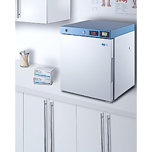 EQTemp 1.58 cu. ft Medical Refrigerator, NSF/ANSI 456 certified, Compact White- ACR161WNSF456