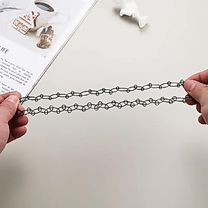 BodyJ4You 12PC Tattoo Choker Necklace Set - 90s Accessories 80s Old School 2000s Jewelry - Vibrant Pink Blue White Green Black - One Size Women Teen Girl - Stretchy Multicolor Collar