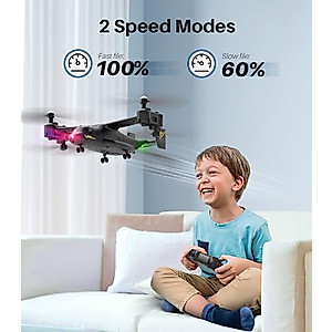 SYMA RC Helicopter for Kids and Military Fans, Remote Control Helicopter Toys with Multiple Stunt Flying, One Key Take Off/Landing, Low Battery Reminder, 4 Channel Fly and 2 Speeds, Black
