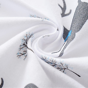 Gina Era Changing Pad Cover, 100% Jersey Knit Organic Cotton Changing Pad Covers, Super Soft and Comfortable, 2 Pack, Diaper Changing Pad Cover for Baby Girl and Boy (Black)