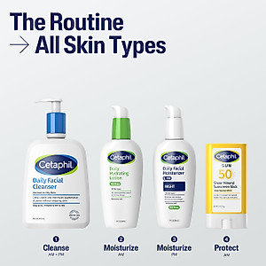 Cetaphil Sheer Mineral Sunscreen Stick for Face & Body, 0.5oz, 100% Mineral Sunscreen: Zinc Oxide & Titanium Dioxide, Broad Spectrum SPF 50, For Sensitive Skin