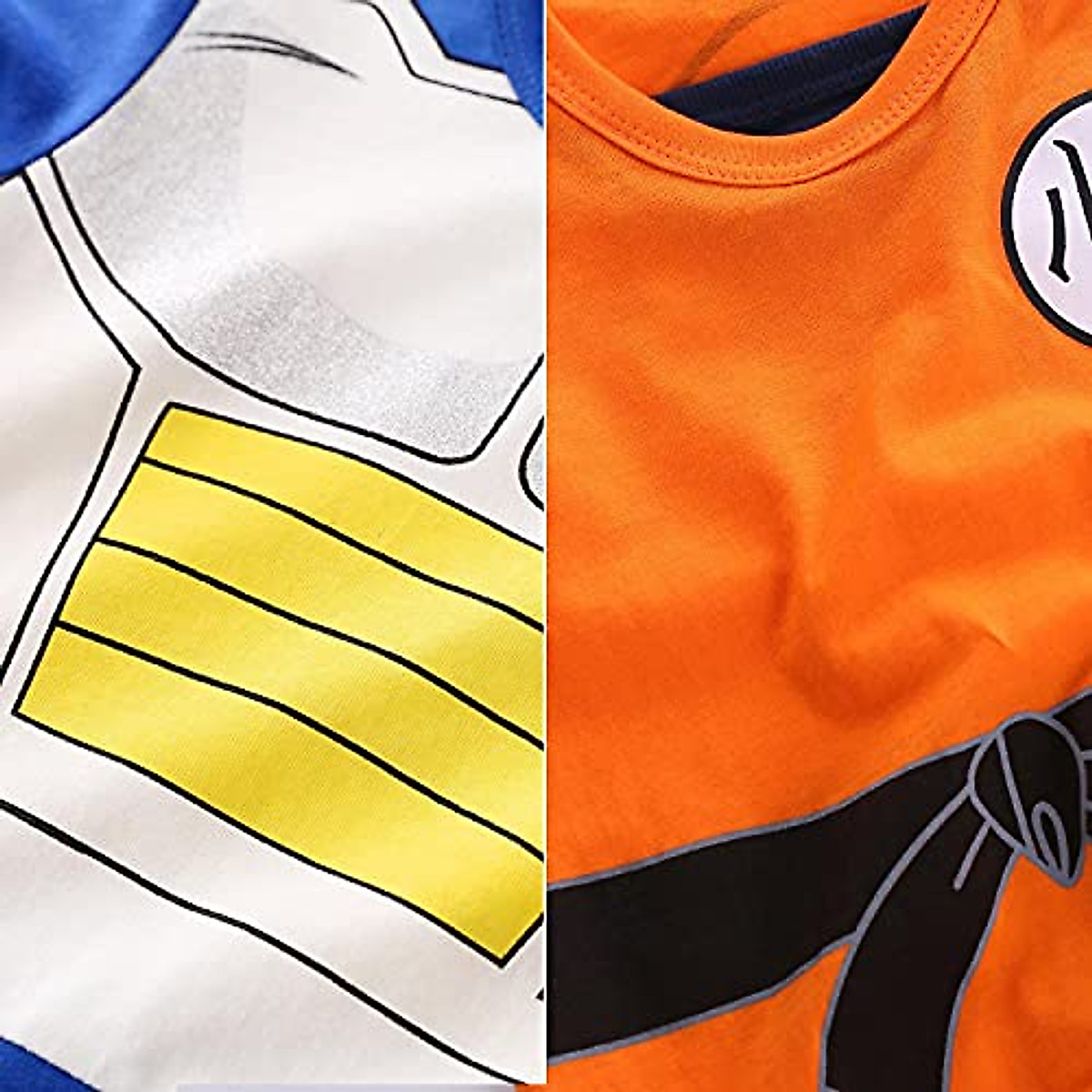 RELABTABY 2 Pack Newborn Baby Boy Girl Romper Infant Anime Onesie Toddler Halloween Bodysuit Jumpsuit Outfit Clothes