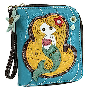 Chala Mermaid Zip-Around Wallet/Wristlet