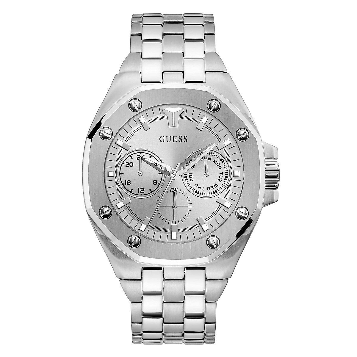 GUESS Octagonal Bracelet Watch