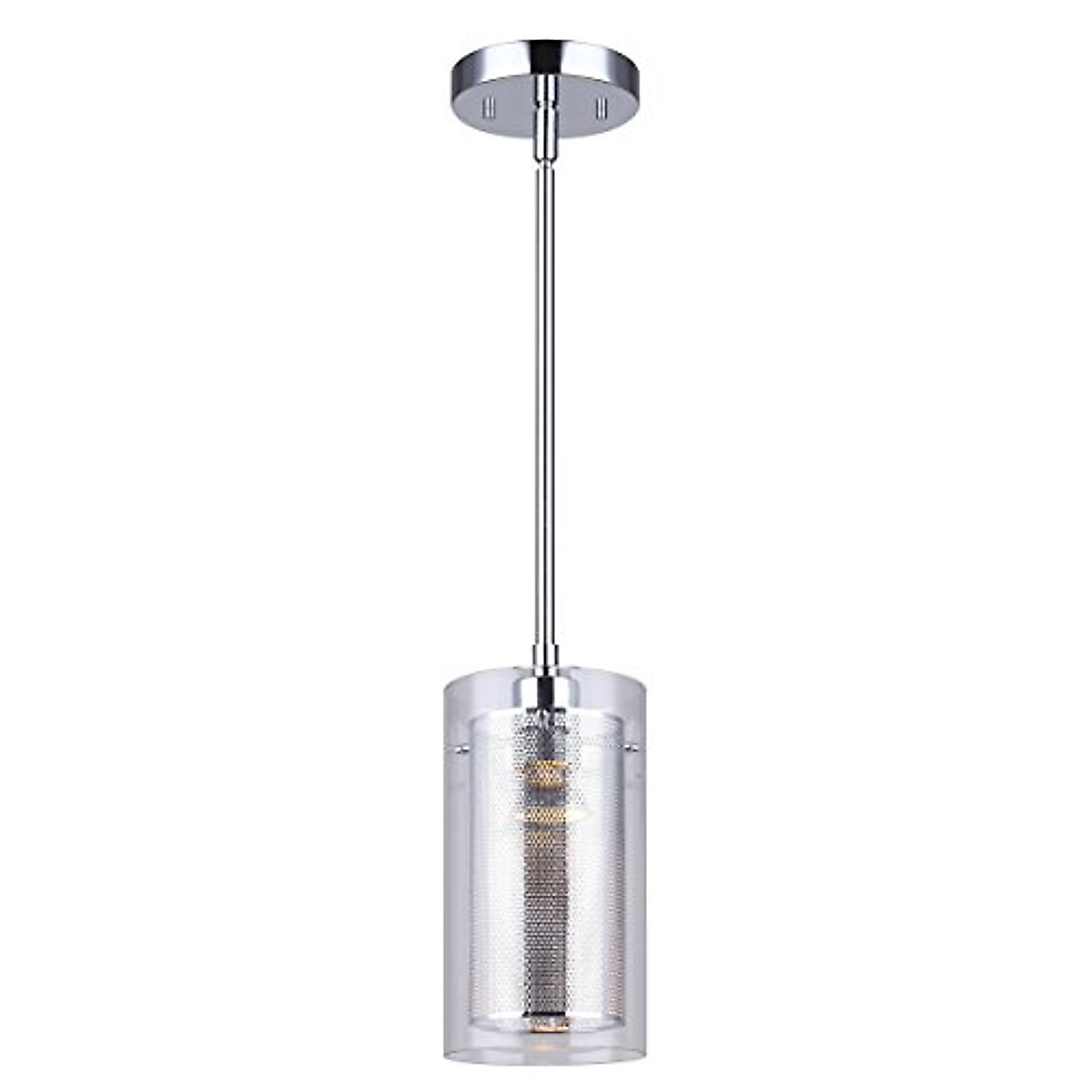 Canarm IST184B01CH10 Rohe 1-Light Pendant, Chrome