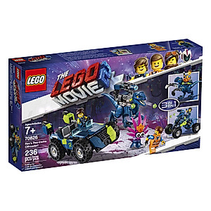 LEGO The Movie 2 Rex’s Rex-treme Offroader! 70826 Dinosaur Car Toy Set for Boys and Girls, Action Building Kit (230 Pieces)