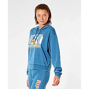 Rip Curl Wave Shapers Pullover Hoodie Dark Teal XL