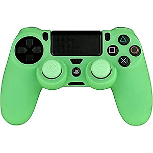 Silicone Skin + Thumb Grips Glow in the Dark (PS4)