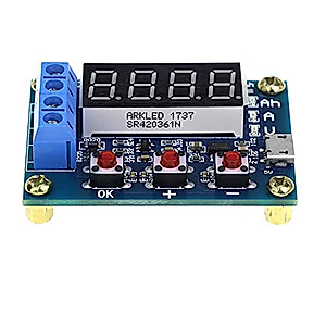 QIAONAI sh84 1.2v 12v Zb2l3 18650 Li-ion Lithium Battery Capacity Tester + Lead-Acid Resistance Battery Capacity Discharge Meter Tester Integrated Circuit