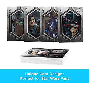 STAR WARS The Mandalorian Photo Playing Cards | 52 Card Deck + 2 Jokers