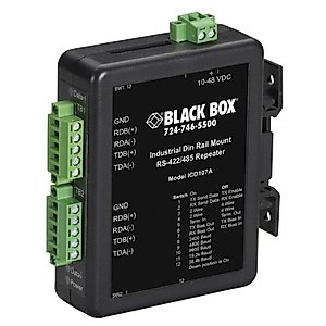 Black Box Async RS422/485 Repeater, (2) 5-Position Terminal Blocks