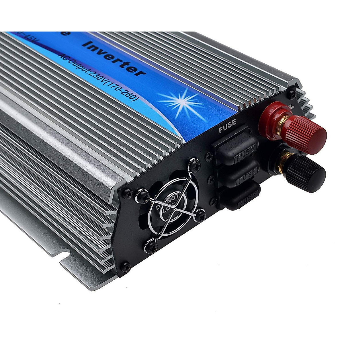 SOGTICPS 1300W on Grid Tie Inverter MPPT Stackable Pure Sine Wave DC30-45V to AC90V-140V Output for 36V Solar Panel