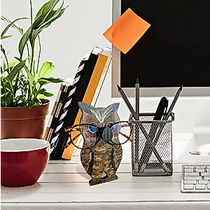 Yaoercty Delivered Before Christmas - Cute Creative Animal Glasses Rack Holder, 1PC Cute Wooden Animal Shaped Glasses Frame Home Office Desktop Decor,Valentine's Day (A)