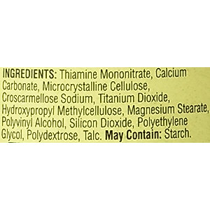 Spring Valley Natural Metabolism Support B1, 100 Tablets