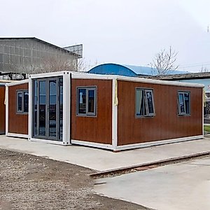 20ft 40ft Expandable Container House 3 Bedroom Luxury Prefab Expandable Container House