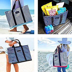 SCOUT Original Deano - Extra Large Utility Tote Bags For Women - Open Top Beach Bag, Pool Bag, Work Bag, Shopping Bag