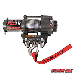 Extreme Max 5600.3072 Bear Claw ATV Winch - 3100 lbs.