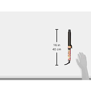 amika amika The Autopilot 3-in-1 Rotating Curling Iron, Signature Pink, 0.3 Fl oz.