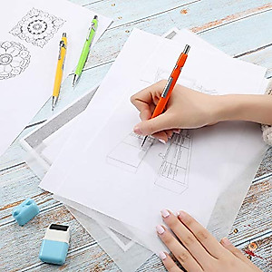 250 Sheets A4 Tracing Paper for Drawing Light Up Tracing Paper Pad Translucent Paper Sketching Tracing Paper for Kids Pencil Marker Ink DIY Crafts Painting Works