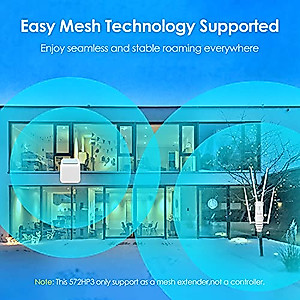 WAVLINK AC1200 Outdoor WiFi Extender with Passive POE Wireless High Power Outdoor Weatherproof Wi-Fi Range Repeater Access Point, Dual Band 2.4GHz 5GHz, 4x7dBi Detachable Antenna