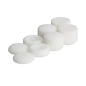 Pack of 8 pcs Analog Controller Gamepad Raised Antislip Thumb Stick Grips Thumbsticks Joystick Cap Cover for PS4, PS3, Switch Pro, Xbox one, Xbox 360, Wii U, PS2 Controller (White)