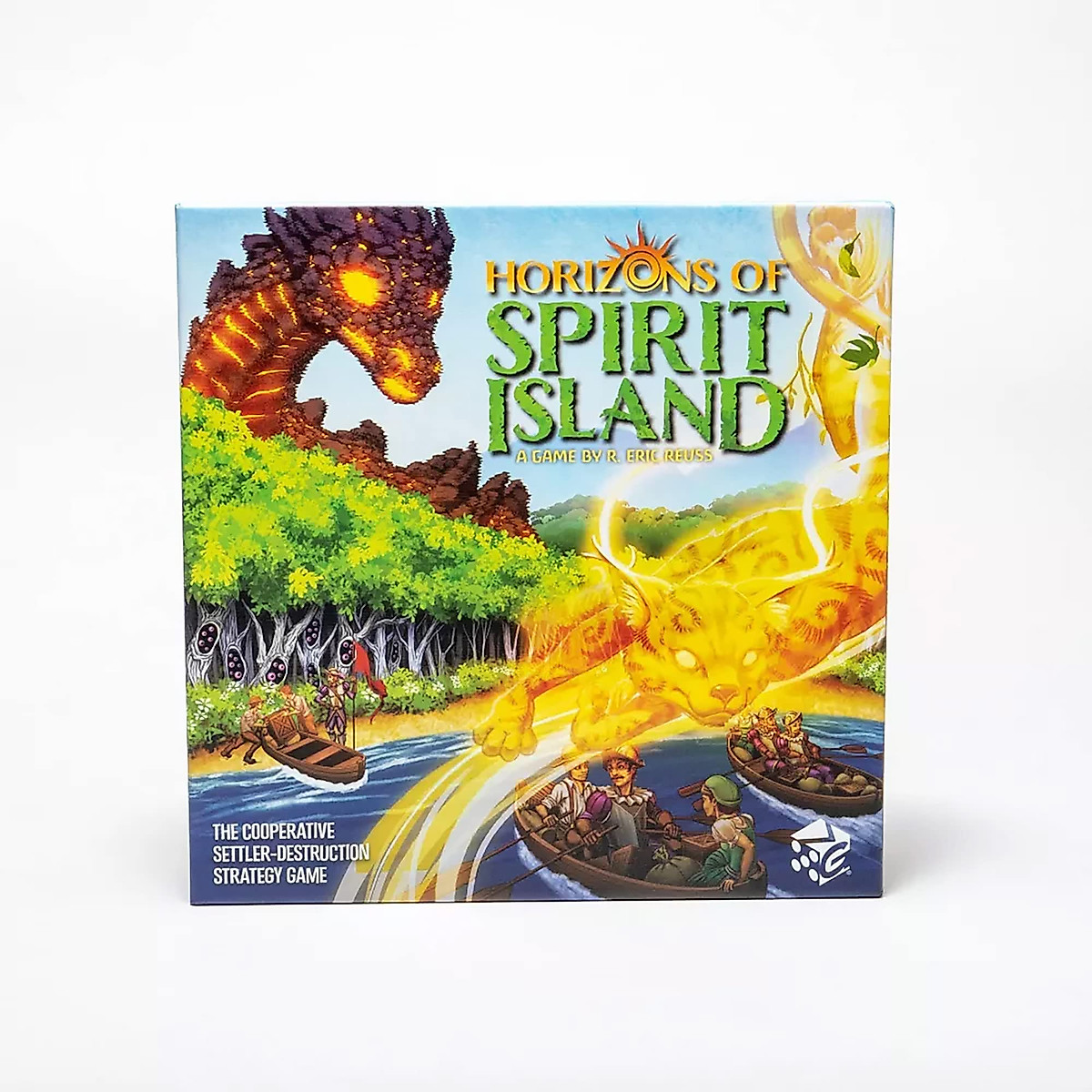 Greater Than Games | Horizons of Spirit Island | Cooperative Strategy Board Game | 1 to 3 Players | 90+ Minutes | Ages 14+