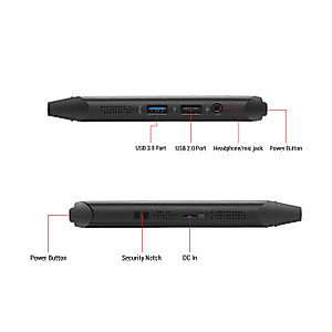 ASUS Vivo Stick PC TS10 Intel Atom Quad Core 2GB RAM 32GB eMMC WiFi Bluetooth Built-in TPM Windows 10 Pro