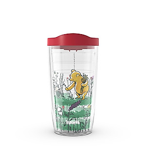 Tervis Disney - Winnie The Pooh Piglet Play Made in USA Double Walled Insulated Tumbler Travel Cup Keeps Drinks Cold & Hot, 16oz, Classic