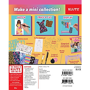 Klutz Tiny Fashion Studio Craft Kit