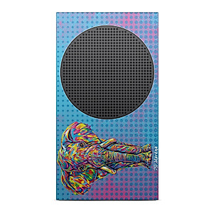 Head Case Designs Officially Licensed P.D. Moreno Elephant Animals II Vinyl Sticker Gaming Skin Case Cover Compatible with Xbox Series S Console and Controller Bundle