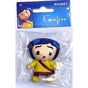 Coraline 3D Foam Magnet Set - Magnet for Refrigerators and Lockers