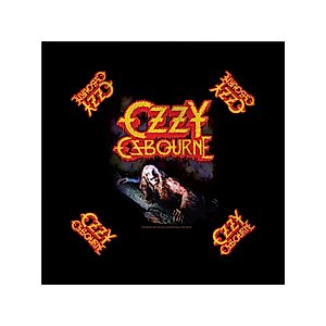 Ozzy Osbourne Bark At The Moon Bandana Apparel Metal Head Band Art Head Kerchief