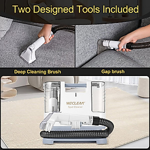 WECLEAN C1 Portable Extractor for Couch and Carpet Cleaner Upholstery Cleaner for Deep Cleaning