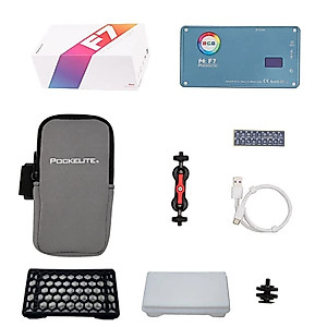 Fenxbzy Falcon Eyes F7 12W RGB Led Video Light,Portable Photography Light with Honeycomb Grid and Softbox,CRI 97,2500K-9000K,Magnet Adsorption Function,Multiple Scenario Mode for Live Streaming Video