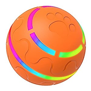 Tuwicx Interactive Dog/Cat Toys for Boredom and Stimulating, Durable Motion Activated Automatic Rolling Ball Toys for Puppy/Small/Medium Dogs