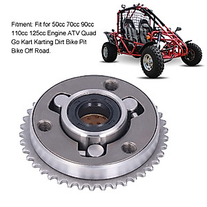 Starter Drive Clutch Assembly 41T for Engine Kart Dirt Pit Bike, Clutch Assembly