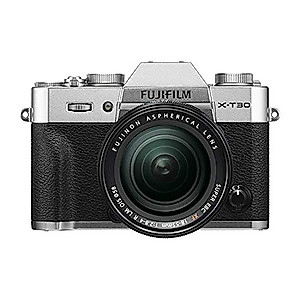 Fujifilm X-T30 Mirrorless Digital Camera w/XF18-55mm Kit - Silver