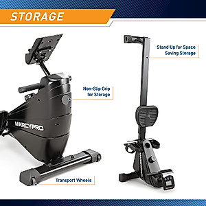 Marcy Compact Rowing Machine with Magnetic Resistance XJ-6860RW