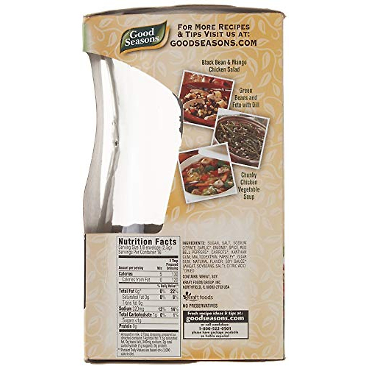 Good Seasons Italian Dressing Mix, 2 Packages with Cruet, 1.4 Oz. Net