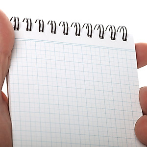 Field Notes: Heavy Duty Edition 2 Pack - Top Spiral Bound Memo Books - Ruled and Graph Paper - 3.5 x 5.5 Inch